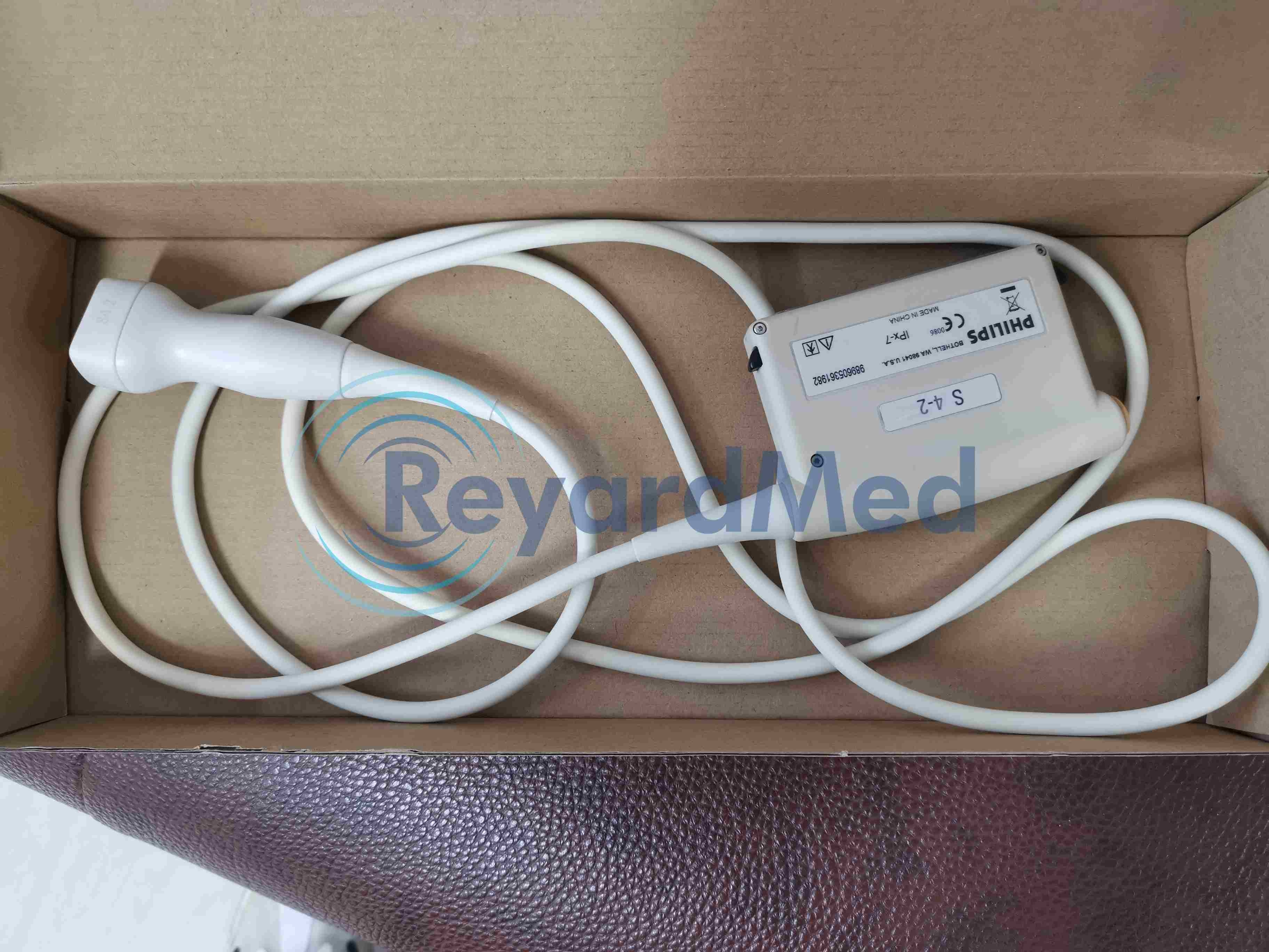 New Philips phased array S4-2 Ultrasound Probe